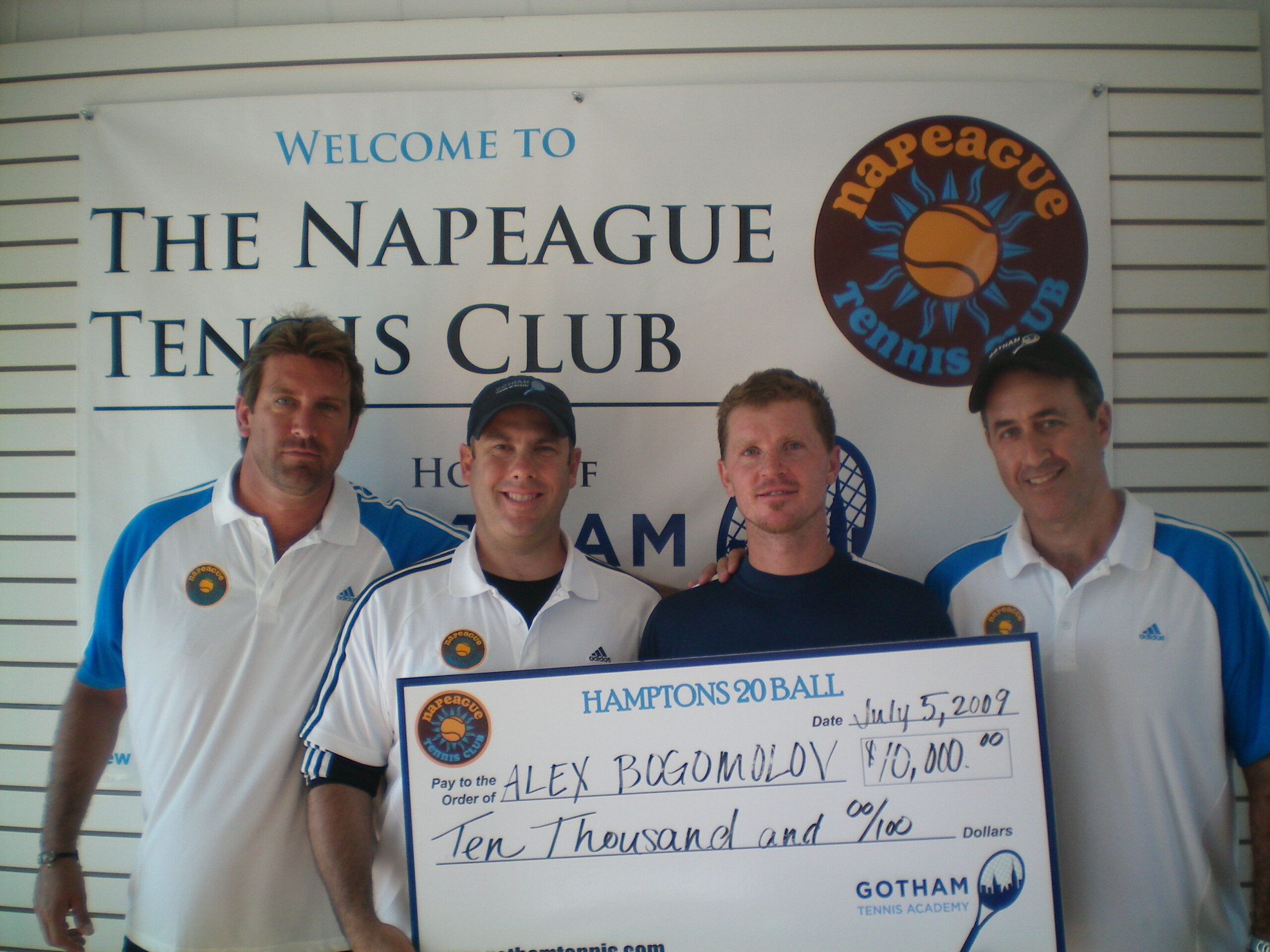 Bogomolov Wins First Prize in Gotham Tennis Academy’s Hamptons 20-Ball ...